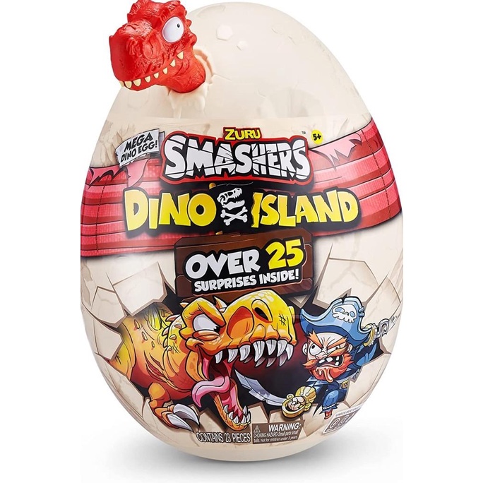 Jual Zuru Smashers Series 5 Dino Island Mega Dino Egg | Shopee Indonesia