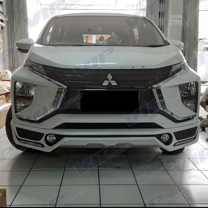 Jual XPANDER 2017- Bodykit mobil putih RX body kit DRL add on | Shopee ...