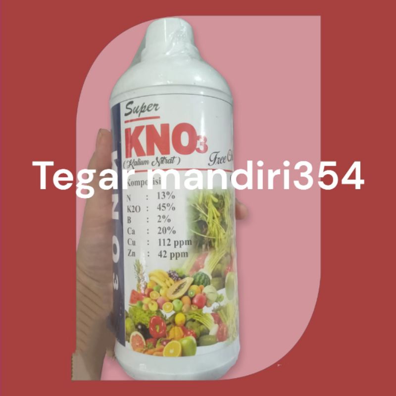 Jual Pupuk Kno3 putih cair 500ml pupuk kno3 putih 500ml untuk generatif kalium nitrate cair ...