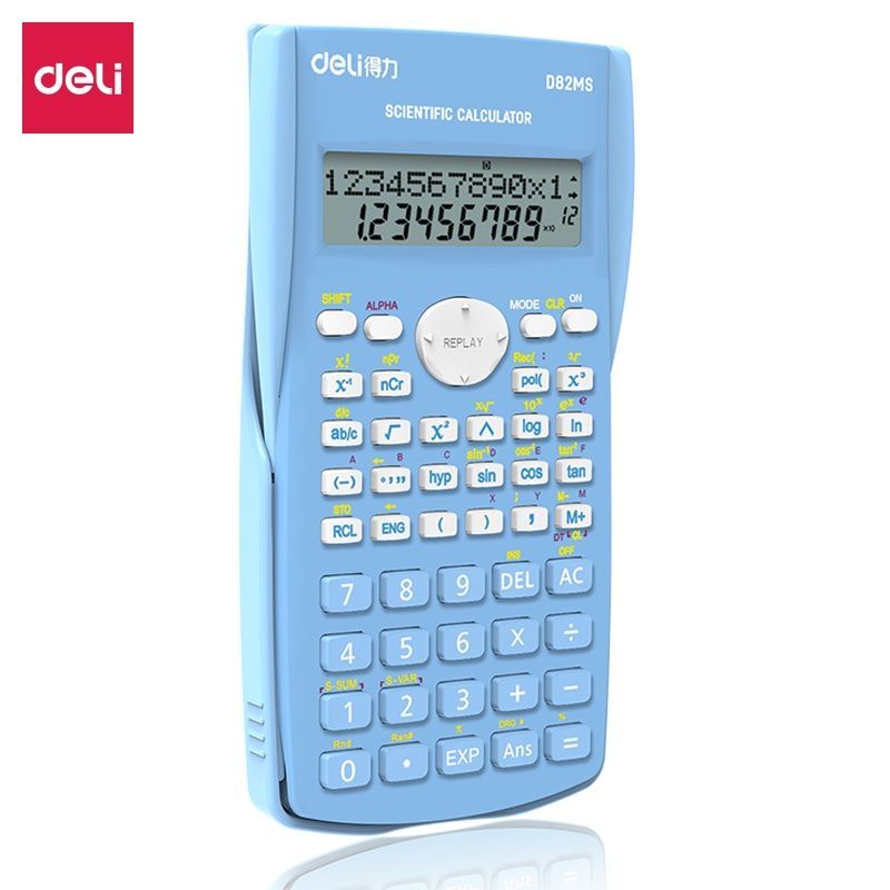 Jual Promo Kalkulator Deli Scientific Calculator 240F 10 2 Digits ...