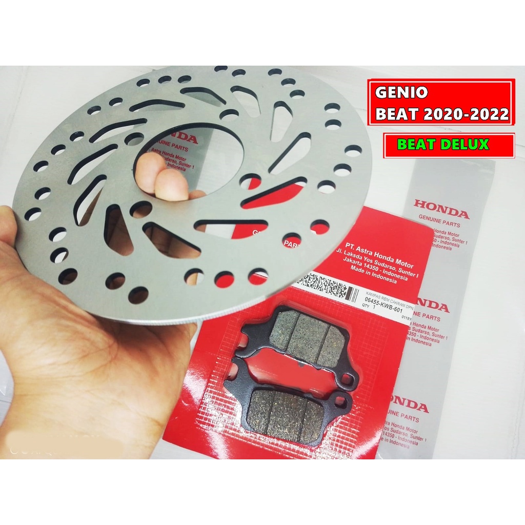Jual Piringan disk depan+dispad scoopy beat fi 2020 Genio ,beat delux ...