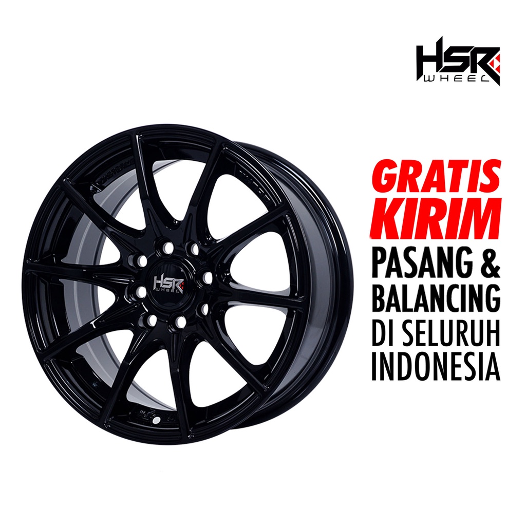 Jual Velg Mobil Ring 15 HSR TX-702 4218 R15X7 PCD H8X100-114,3 ET42 ...