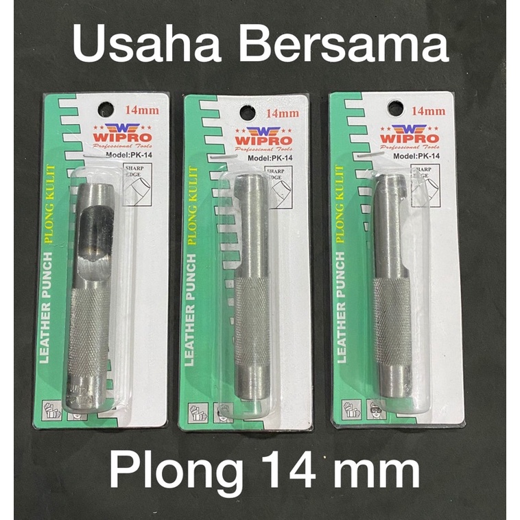 Jual Plong Kulit 14 mm WIPRO Alat Pembolong Gasket Kulit 14mm Punch ...