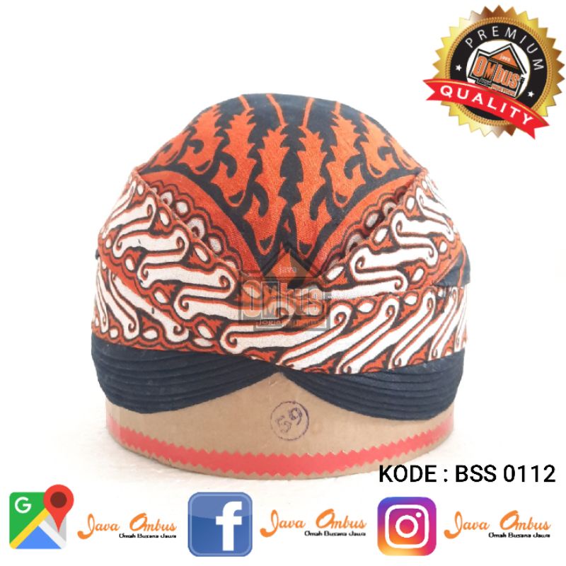 Jual Promo Blangkon Solo Bisa Dicuci & Dilipat || Java Ombus | Shopee Indonesia