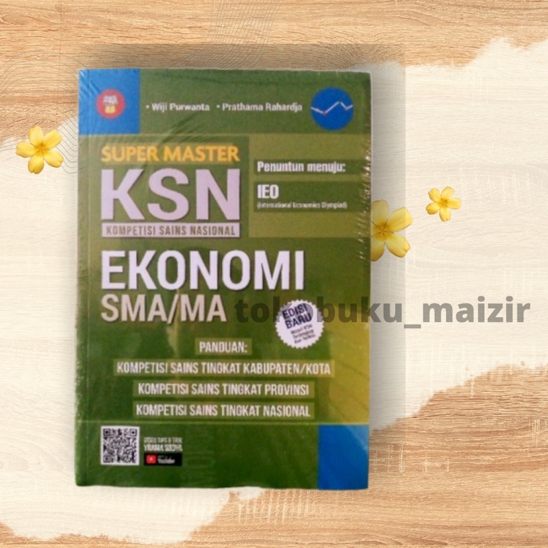 Jual SUPER MASTER KSN KOMPETISI SAINS NASIONAL EKONOMI SMA / MA | Shopee Indonesia