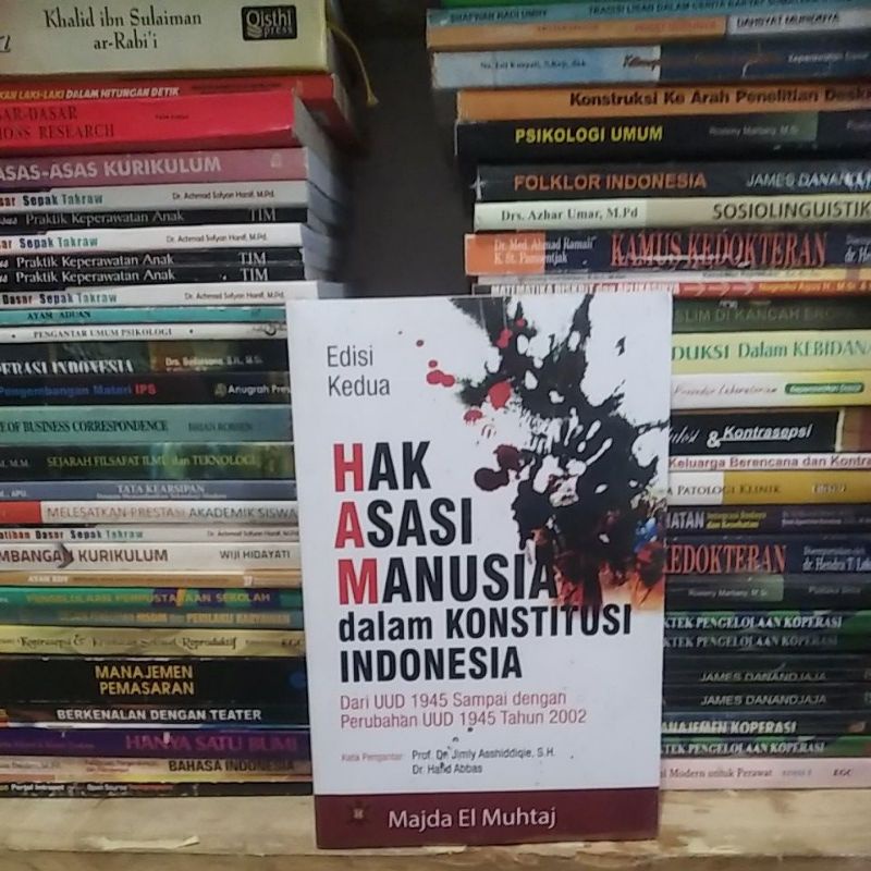 Jual hak asasi manusia dalam konstitusi Indonesia dari UUD 45 sampai dengan perubahan UUD 45 ...