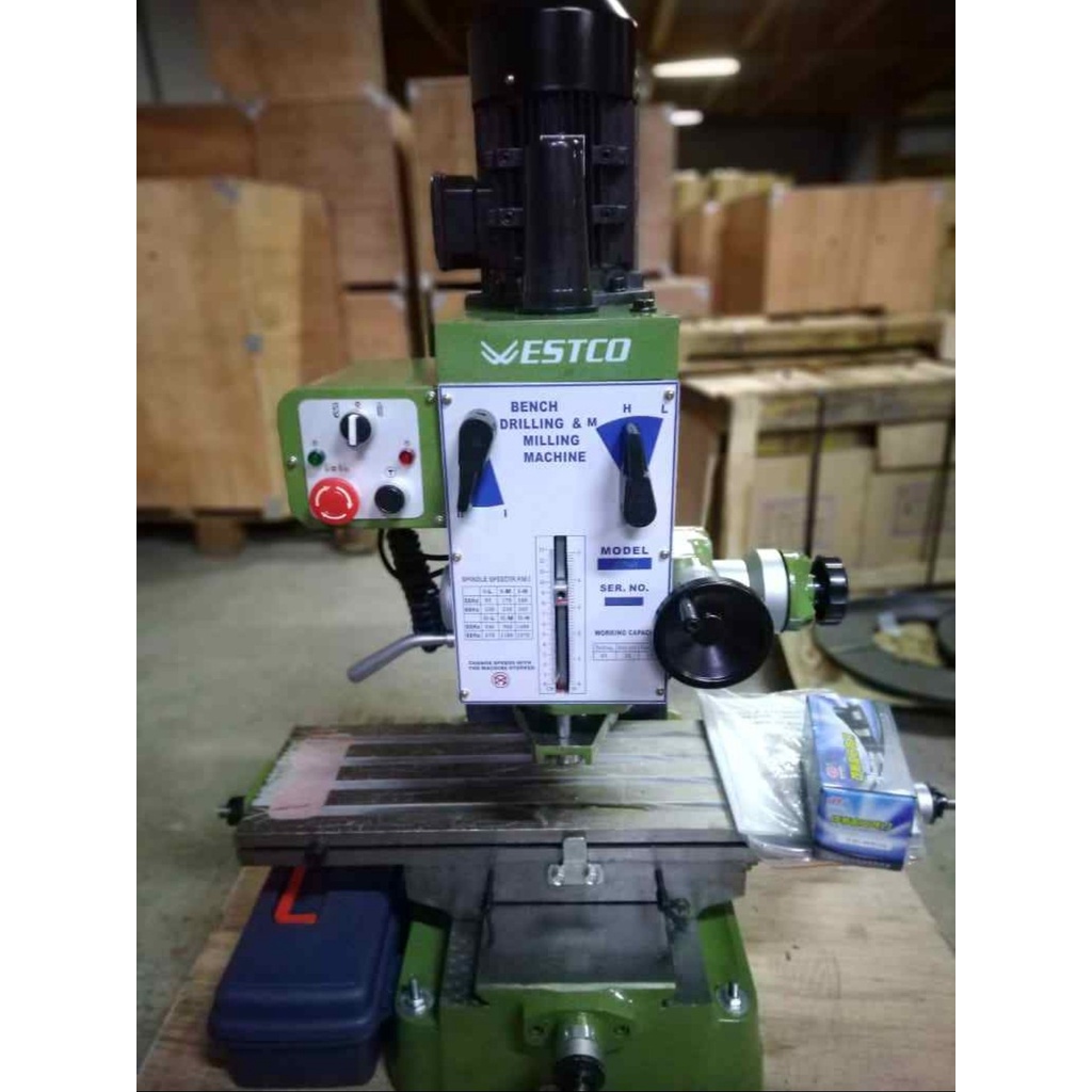 Jual Mesin Bor Fries Drilling Milling ZX7045 45mm 3Phase Westco Terbaik ...