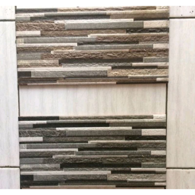 Jual keramik dinding 20x40 kasar timbul motif batu Alam (5 Motif) KW 1 ...