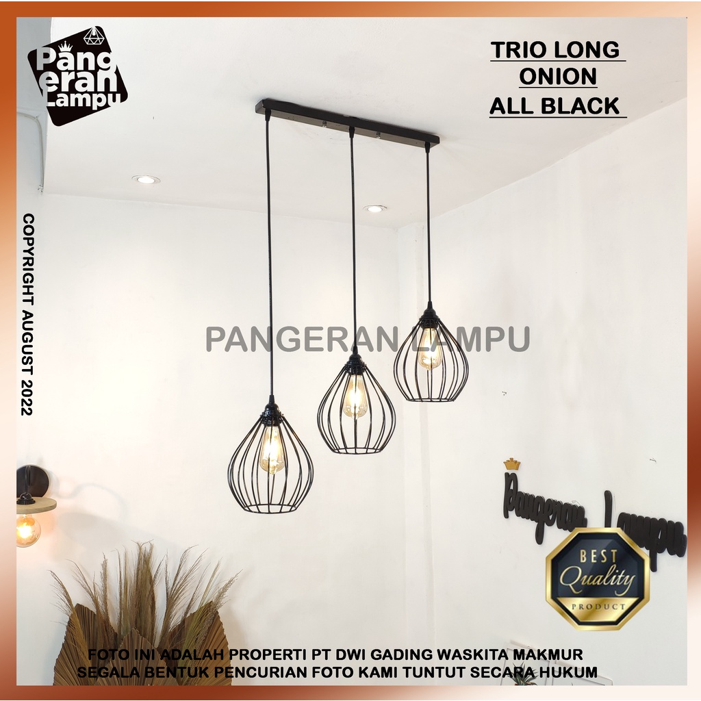 Jual Lampu Gantung / Lampu Hias / lampu Void Estetik industrial Modern ...