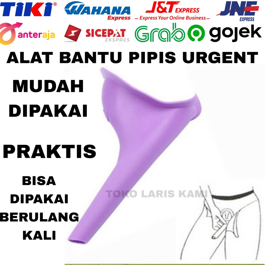 Jual Alat bantu pipis wanita portabel silikon urinator ketika macet ...