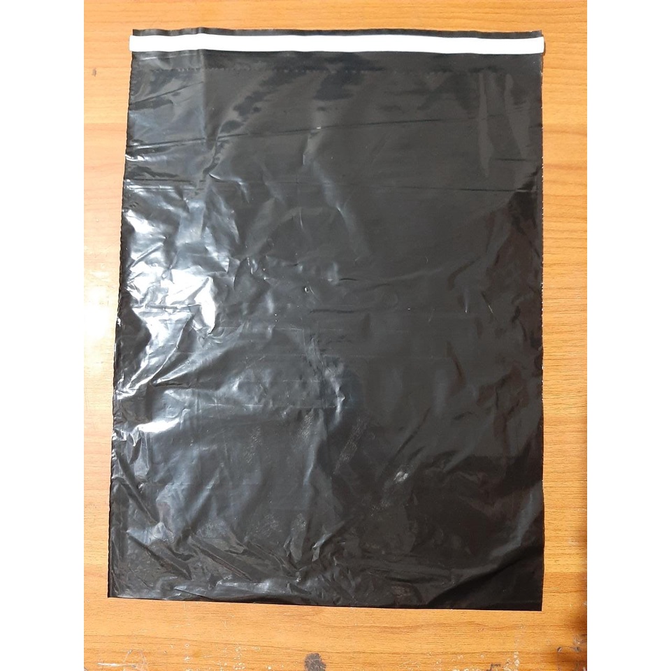 Jual Plastik Packing Hitam / Plastik Polymailer Ukuran 30 x 37 cm isi ...