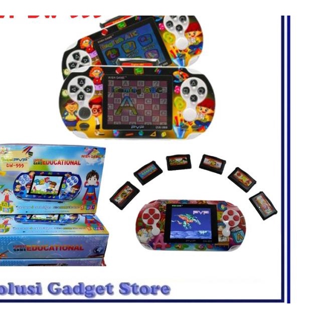 Jual Mainan anak // PVP DW-999 // game boy // nitendo //edukasi6kaset ...