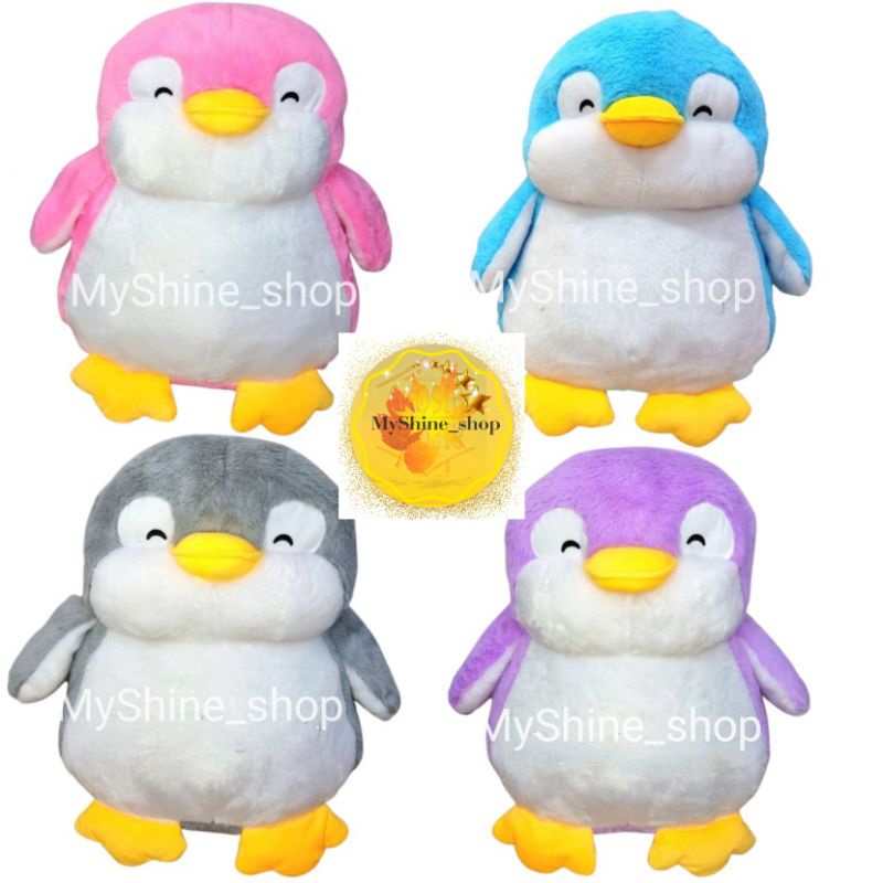 Jual Boneka Penguin Pinguin Chubby Lucu Plush Mewah Ukuran Besar ...