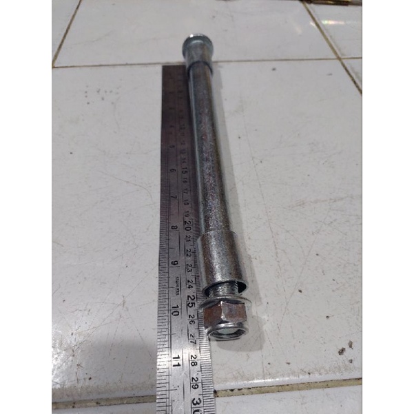 Jual as roda depan motor roda tiga panjang 27cm appktm viar dan lain ...