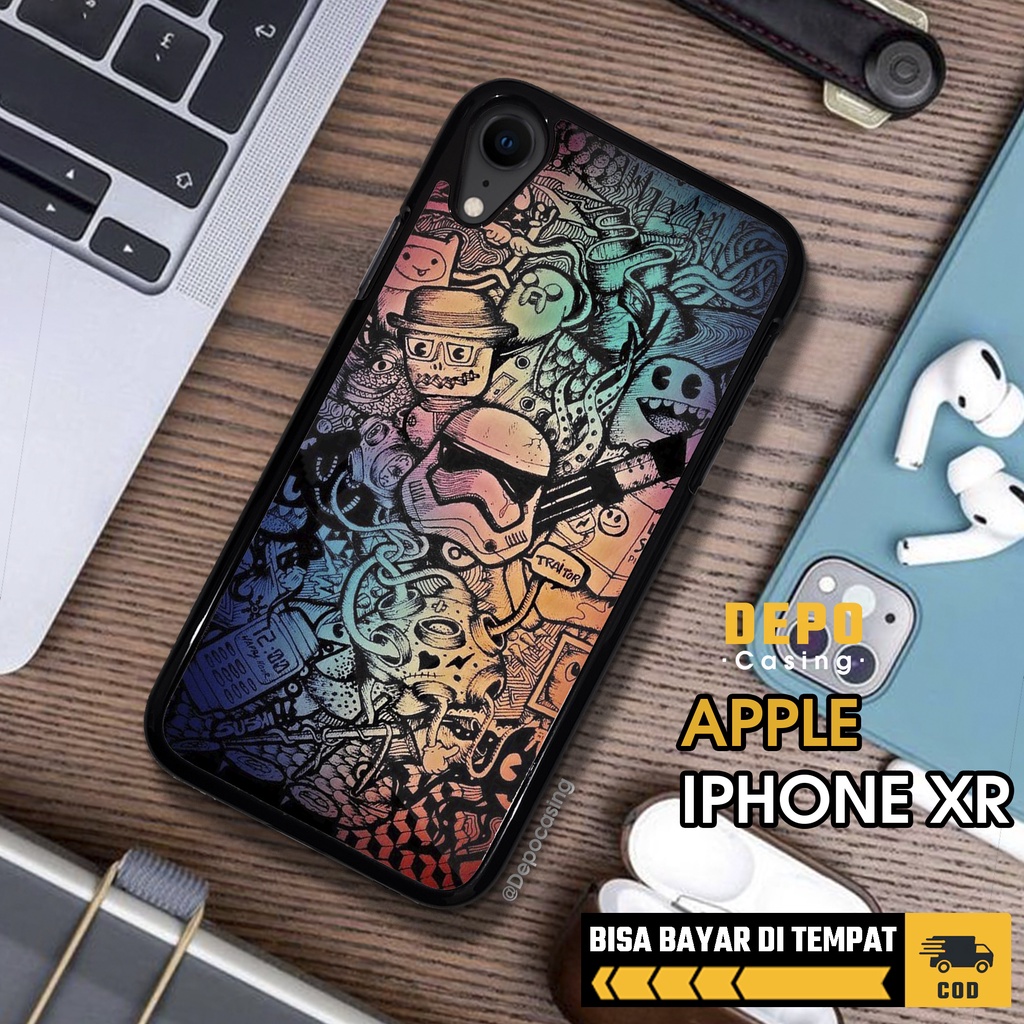 Jual Case Iphone XR Case Iphone XR Premium Glossy Depo Casing [GRFY ...