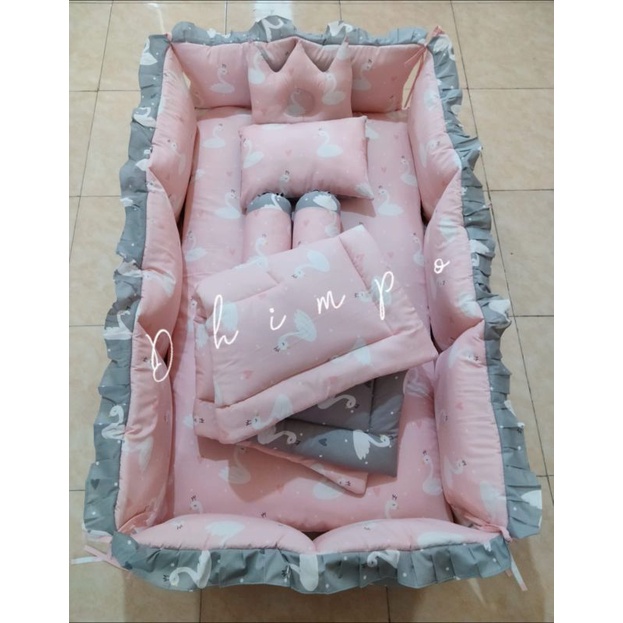 Jual Bumper box bayi full set, bumper tebal membuat bayi tidur nyaman ...