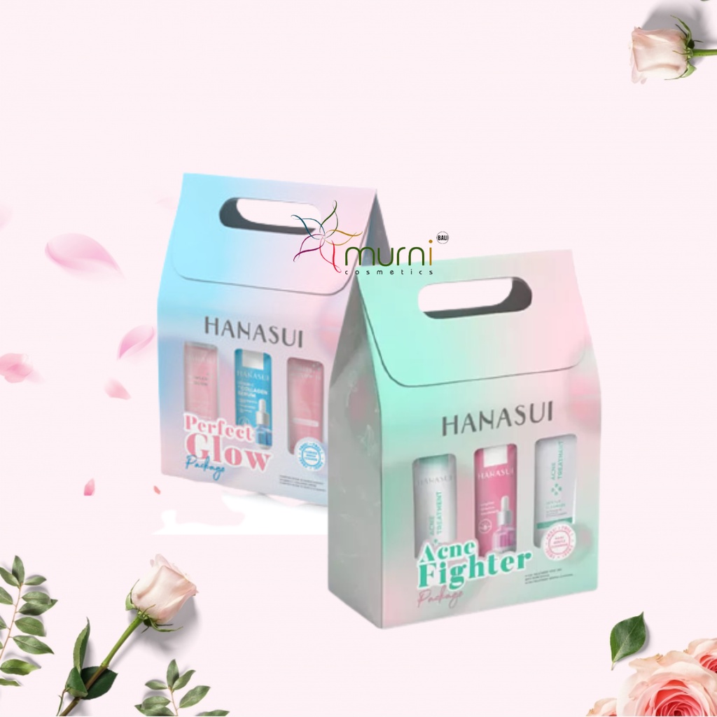 Jual HANASUI SKINCARE PACKAGE (1 BOX ISI 3 ITEM ) | Shopee Indonesia