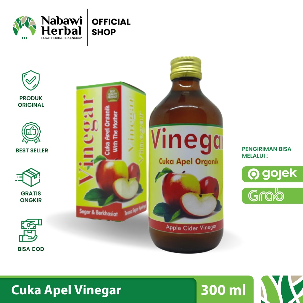 Jual VINEGAR - Cuka Apel 330ml | Shopee Indonesia