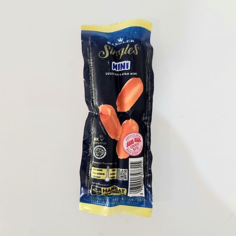 Jual Sosis Kanzler Singles Keju / Original / Mini / Hot / Bakso Keju ...