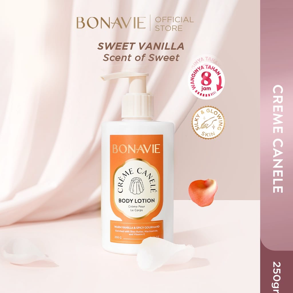 Jual BONAVIE Body Lotion Creme Canele | Shopee Indonesia