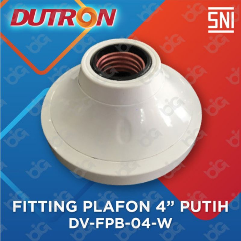 Jual FITTING PLAFON 4" DUTRON | Shopee Indonesia