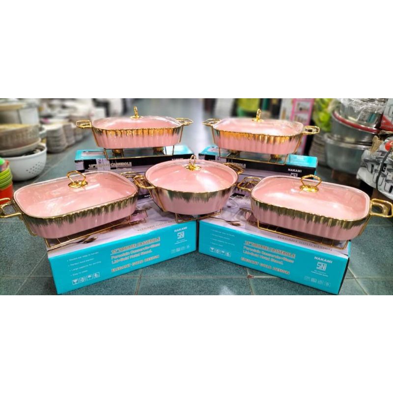 Jual PROMO set basi prasmanan perancisan sultan nakami 4 segi 1 bulat ...