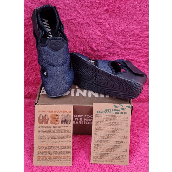 Jual Ninja Jeans Barefoot Sandals 2.0 - One Tone Indigo, 32 (Sepatu ...