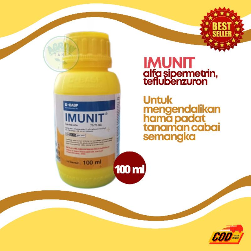 Jual IMUNIT 75/75 SC 100 ML INSEKTISIDA KEMASAN PABRIK | Shopee Indonesia