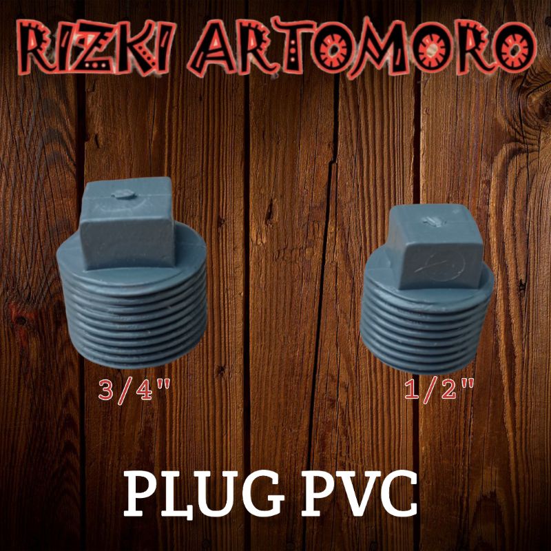 Jual Plug PVC Jaya TS 1/2" Inch 3/4" Inch - Fitting Pipa Dop Drat Luar ...