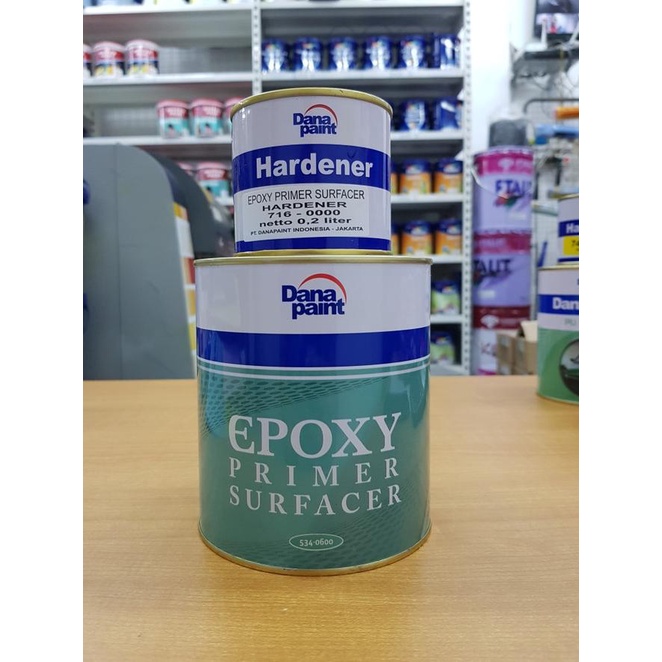 Jual EPOXY PRIMER 2 KOMPONEN DANAPAINT (1 KG + HARDENER) | Shopee Indonesia