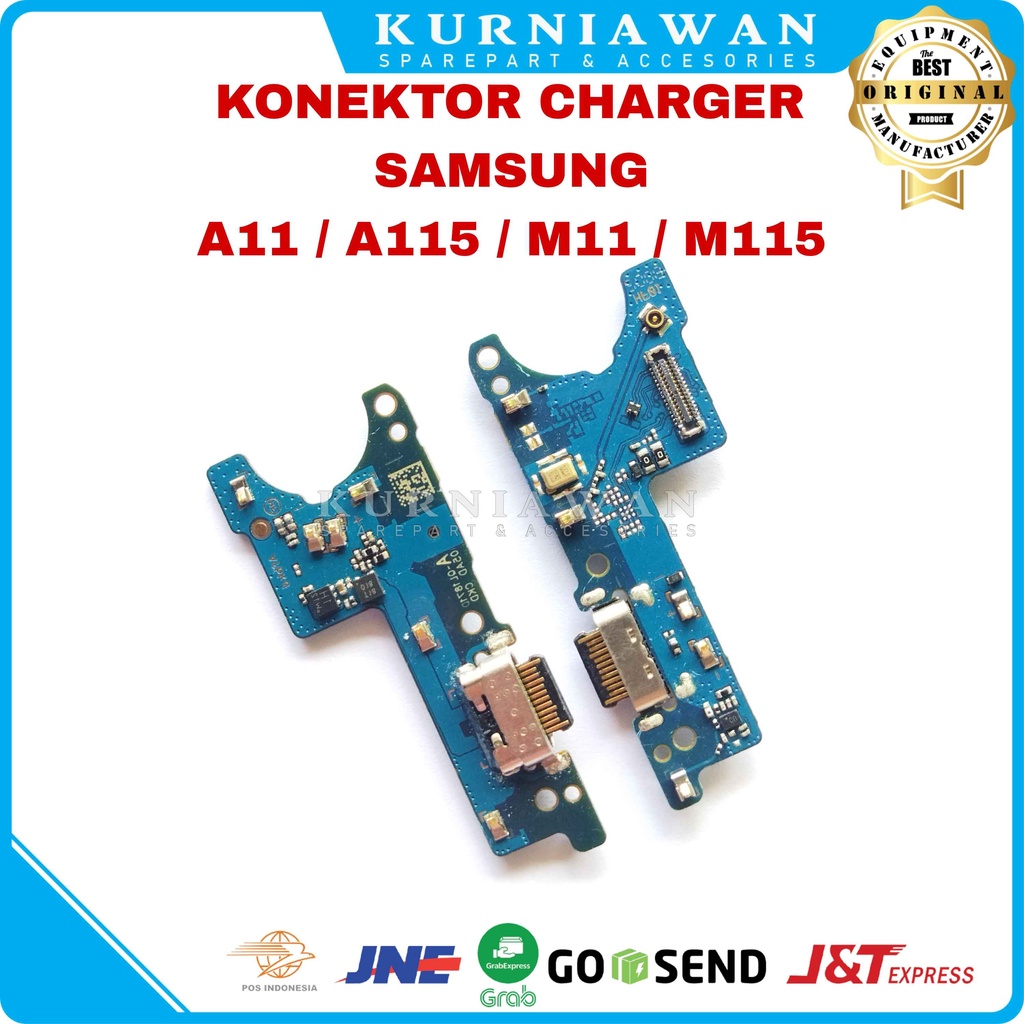 Jual Konektor Charger Samsung A11 A115 M11 M115 Pcb Board Usb Papan Con Cas Mic ORI | Shopee ...