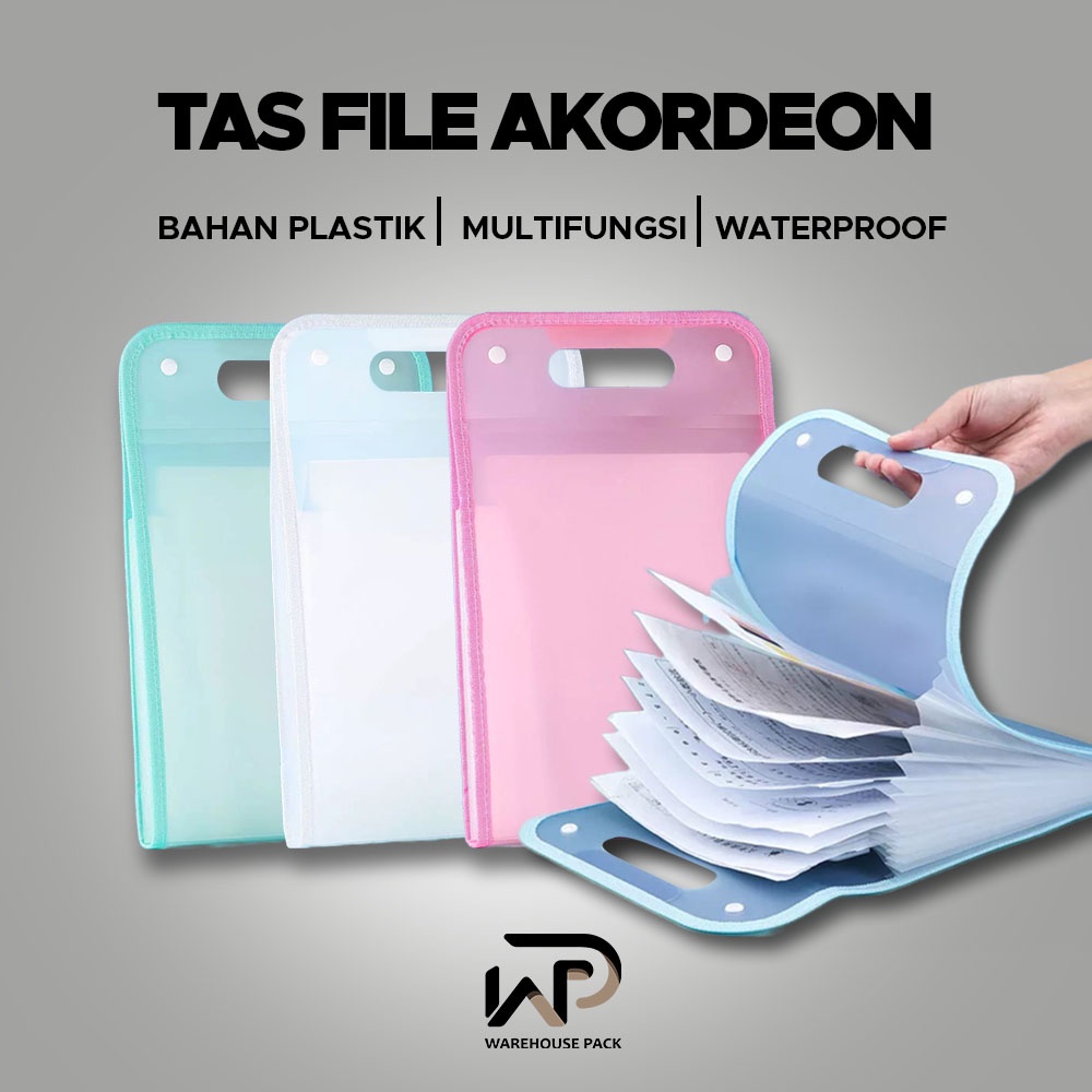 Jual Tas File Akordeon | Tas Dokumen File | Tas File Handle | Map Tas ...