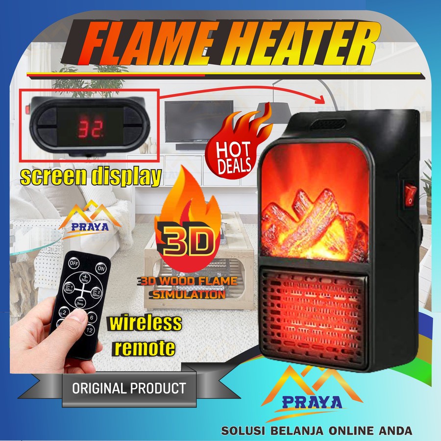 Jual SMART HEATER DIGITAL ALAT PEMANAS UDARA RUANGAN PORTABLE | Shopee ...