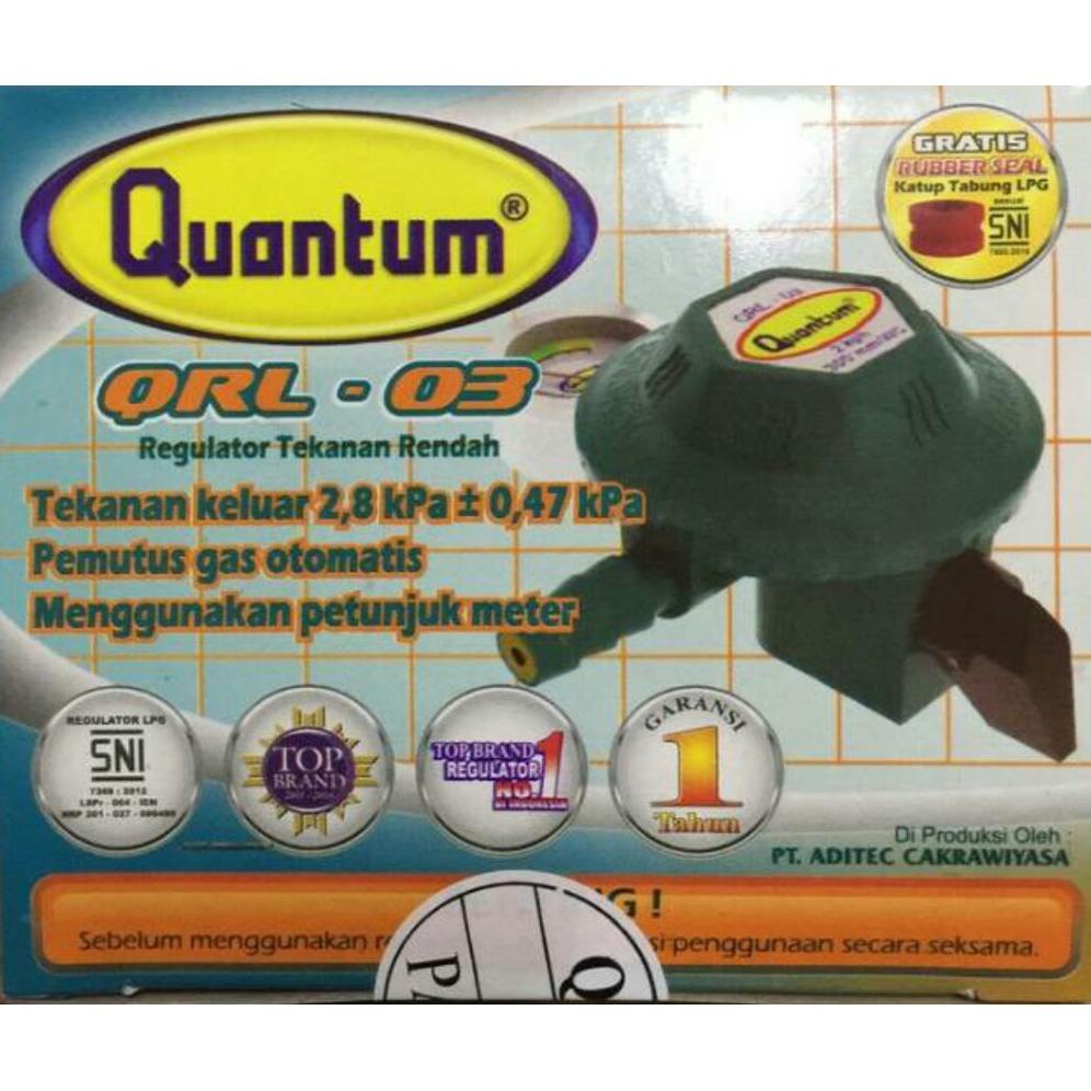 Jual PRODUK- REGULATOR QUANTUM QRL-03 - 04 / REGULATOR GAS METER ...