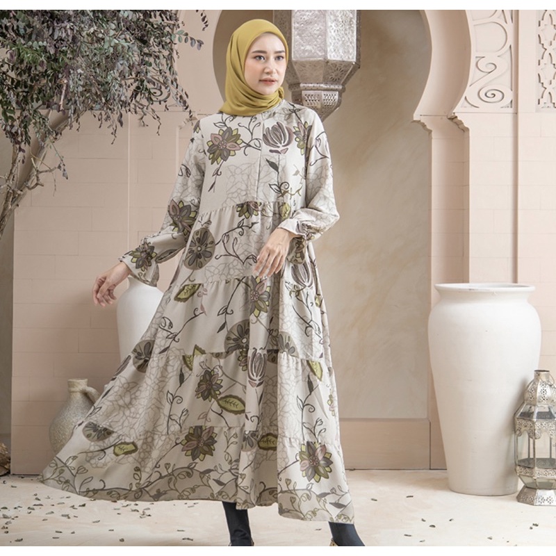 Jual HEAVEN LIGHTS HL RAYA SERIES AL HAMBRA MIDI DRESS NEW ORIGINAL ...