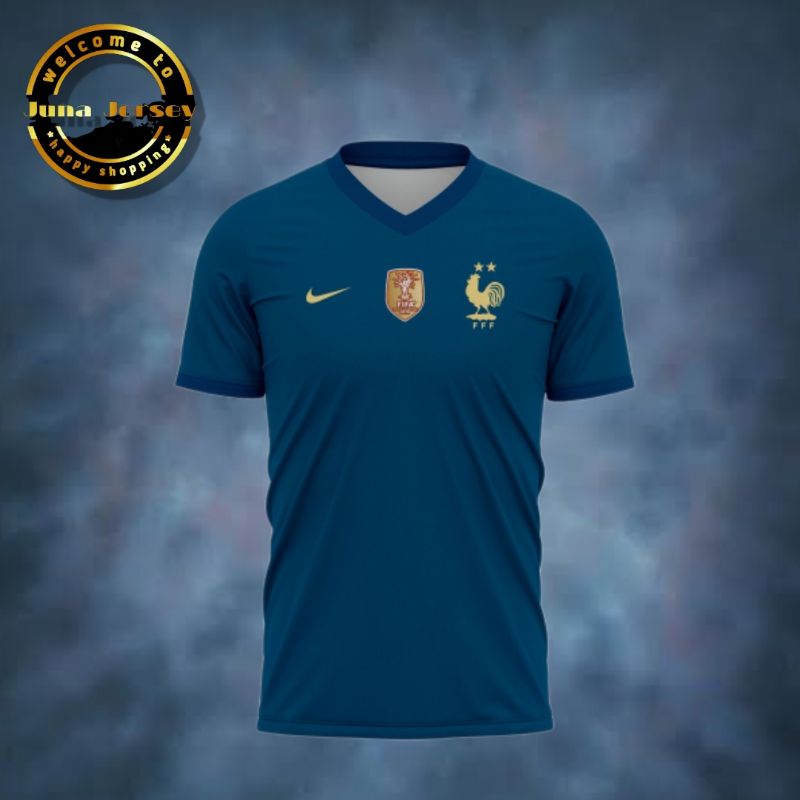 Jual BAJU KAOS JERSEY BOLA TIMNAS FRANCE HOME PIALA DUNIA TERBARU 2022 ...
