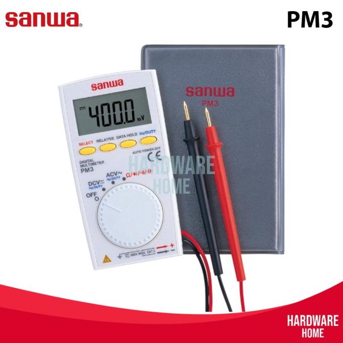 Jual Pocket Digital Multimeter SANWA PM3 barang promo | Shopee Indonesia