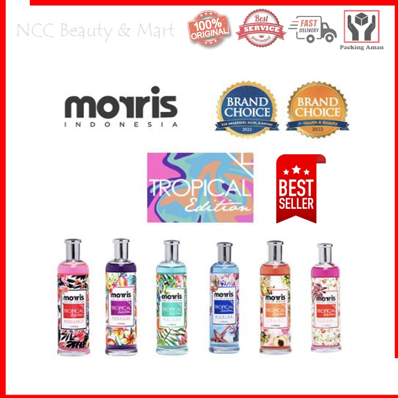 Jual * NCC * Morris Eau De Parfum Tropical Edition Perfume Cewek Cowok ...