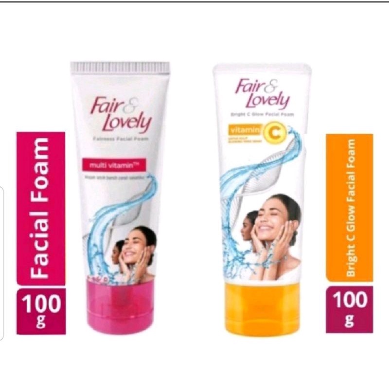 Jual fair n lovely facial foam , pink, kuning, 100ml,50ml | Shopee ...