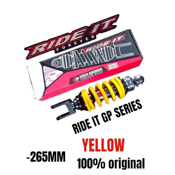 Jual MONOSHOCK SHOCK BELAKANG RIDE IT GP103 TABUNG PISAH GOLD SERIES 265MM PNP VIXION OLD VIXION ...