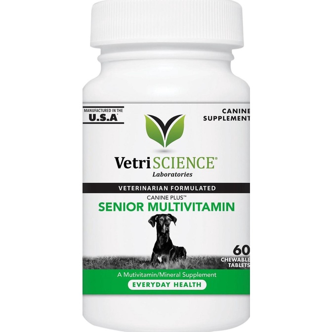 Jual VetriScience Canine Plus Chewable Tablet Multivitamin for Senior ...