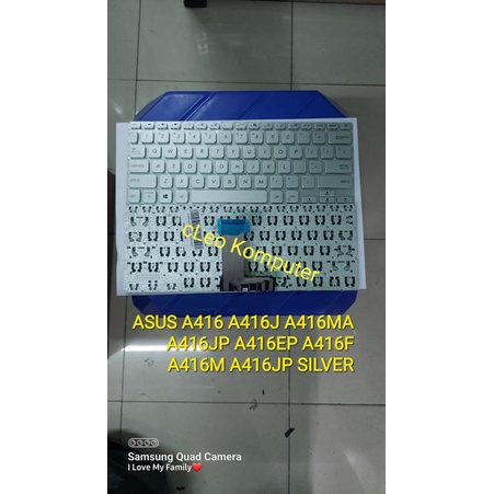Jual Keyboard Asus Vivobook A416 A416M A416MA A416J A416JP A416F SILVER ...