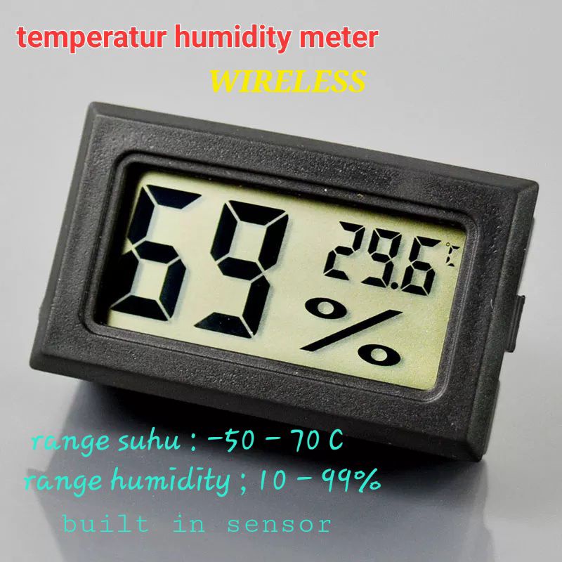 Jual termometer digital freezer kulkas chiller refrigerator cold ...