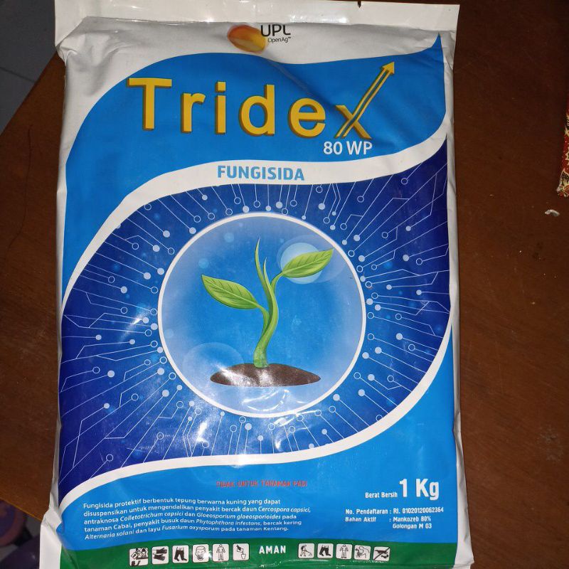 Jual Fungisida protektif TRIDEX 80 WP 1 Kg | Shopee Indonesia