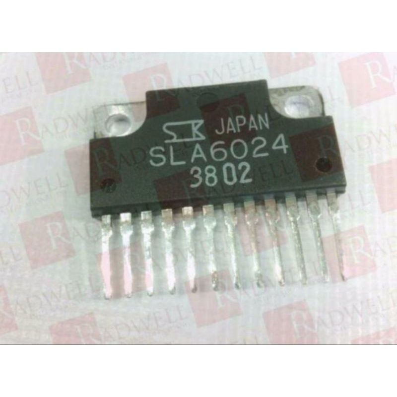 Jual ORIGINAL SLA6024 6024 IC Sanken 3-Phase Motor Driver IC Zip-12 ...