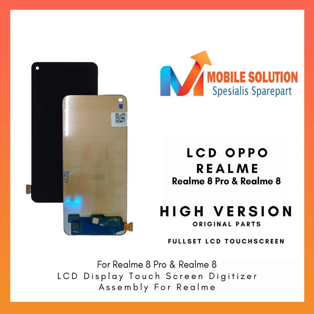 Jual Grosir LCD Oppo Realme 8 Pro / Realme 8 4G ORIGINAL Fullset ...