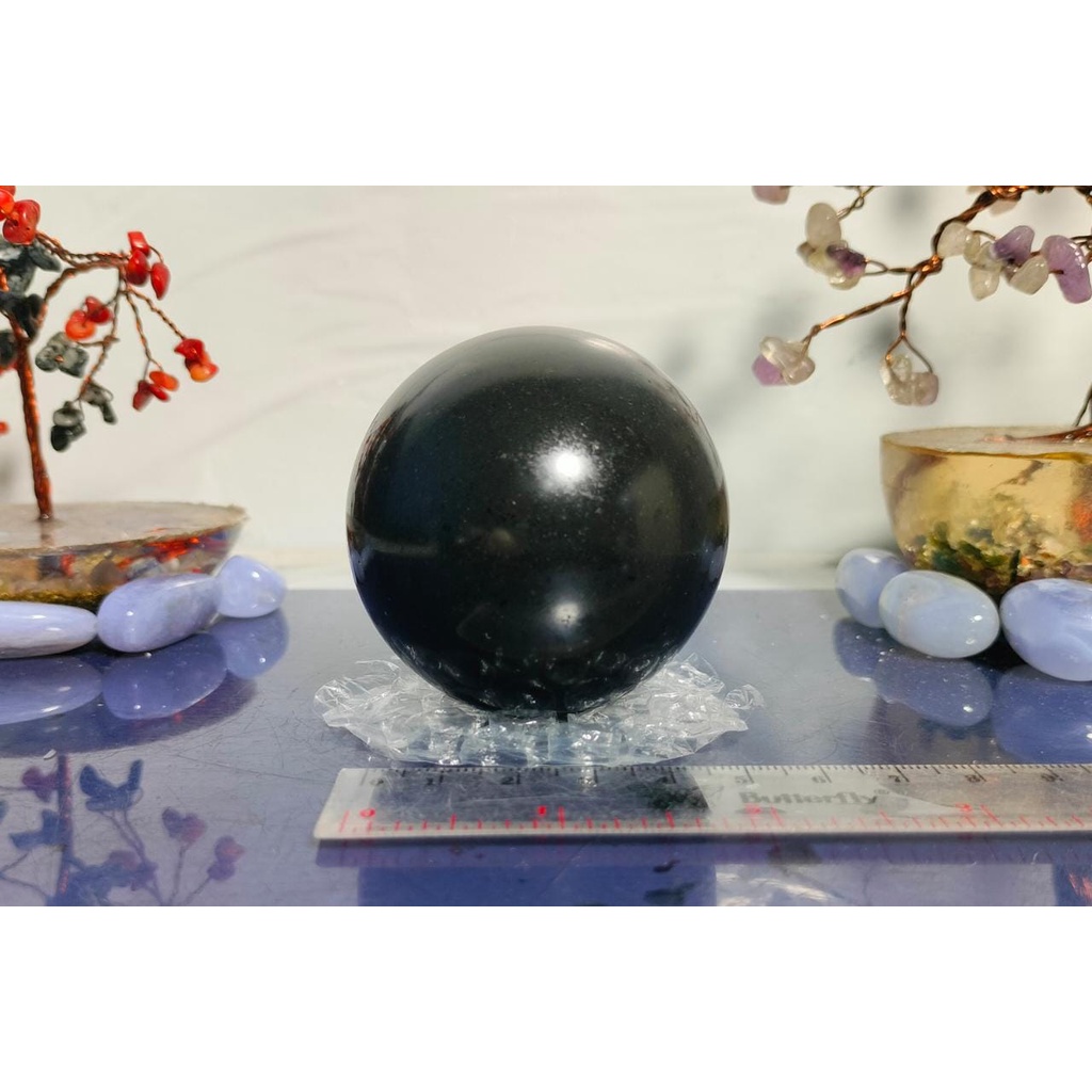 Jual Black Tourmaline Sphere 5,9 cm Natural | Shopee Indonesia