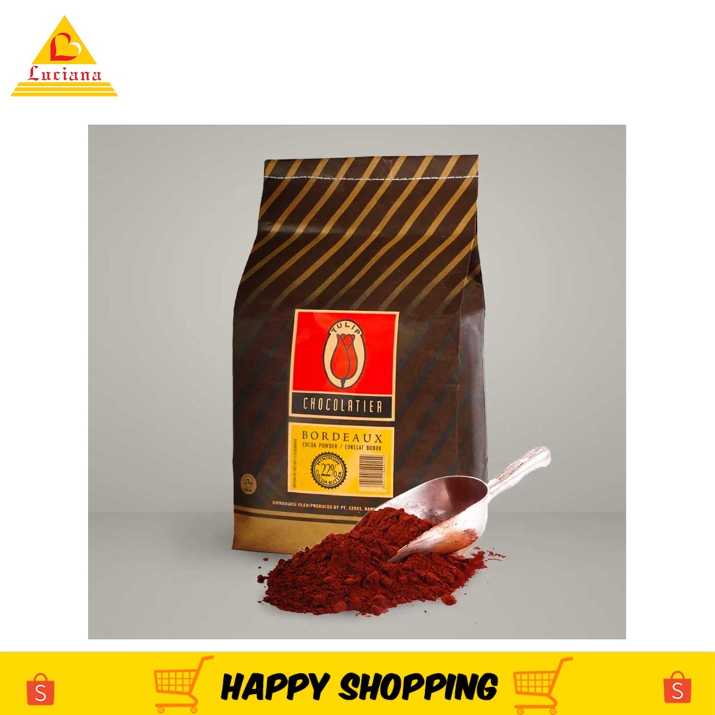Jual Tulip Bordeaux Coklat Bubuk Kemasan Repack 1kg | Shopee Indonesia