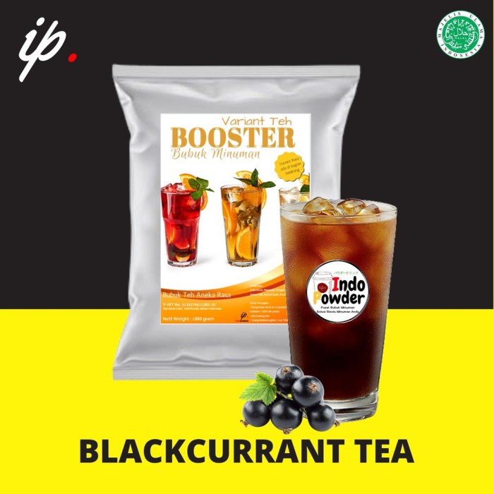 Jual BOOSTER BUBUK MINUMAN BLACKCURRENT TEA 1KG- BUBUK BLACKCURRENT TEA ...