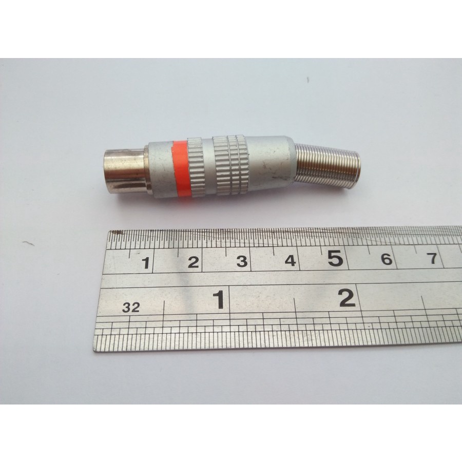 Jual Jack/ Jek Colokan Konektor Antena TV 5C Aluminium Buntut Male ...